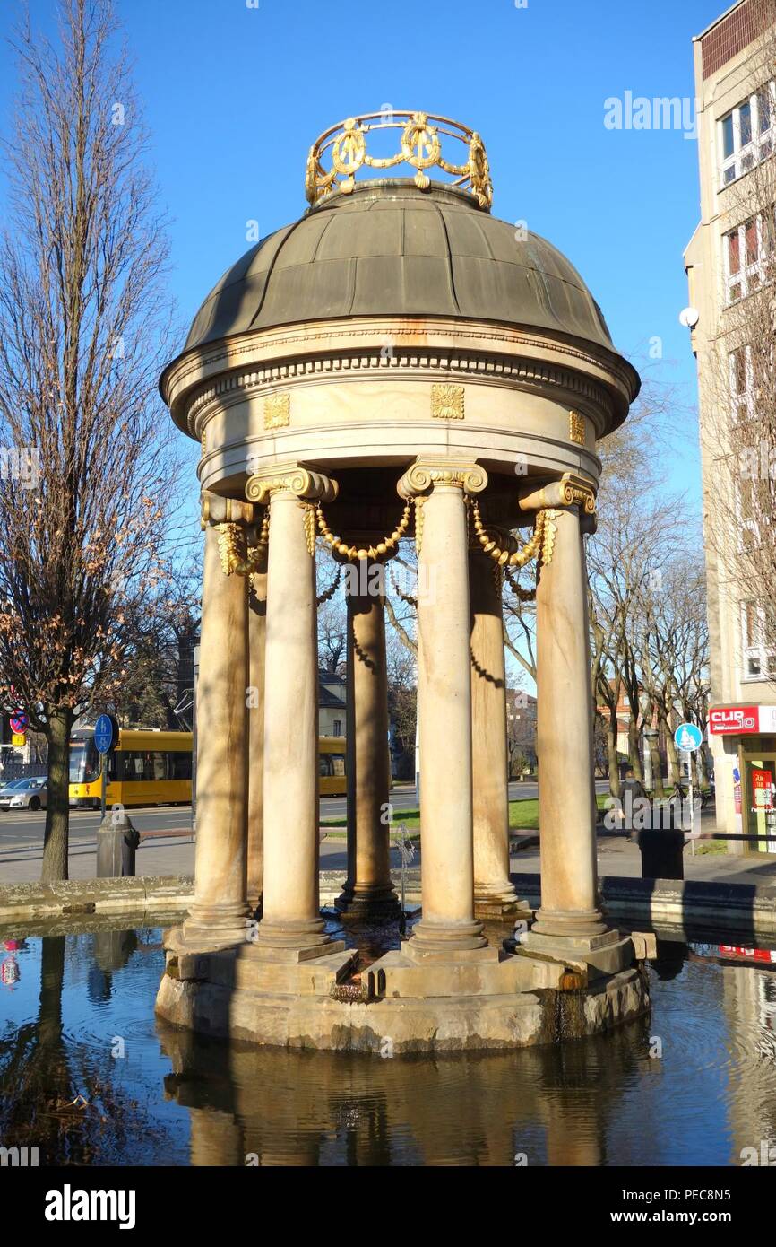 Artesischer Brunnen - Dresden, Germany Stock Photo - Alamy