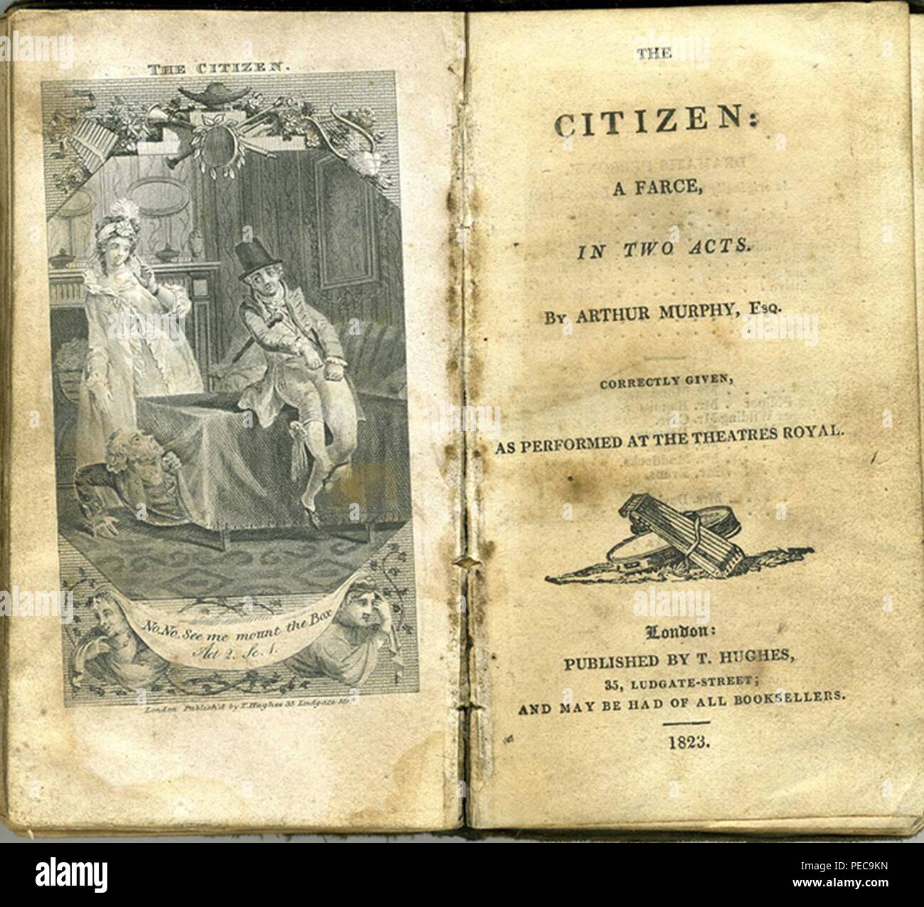 Arthur Murphy The Citizen Stock Photo - Alamy