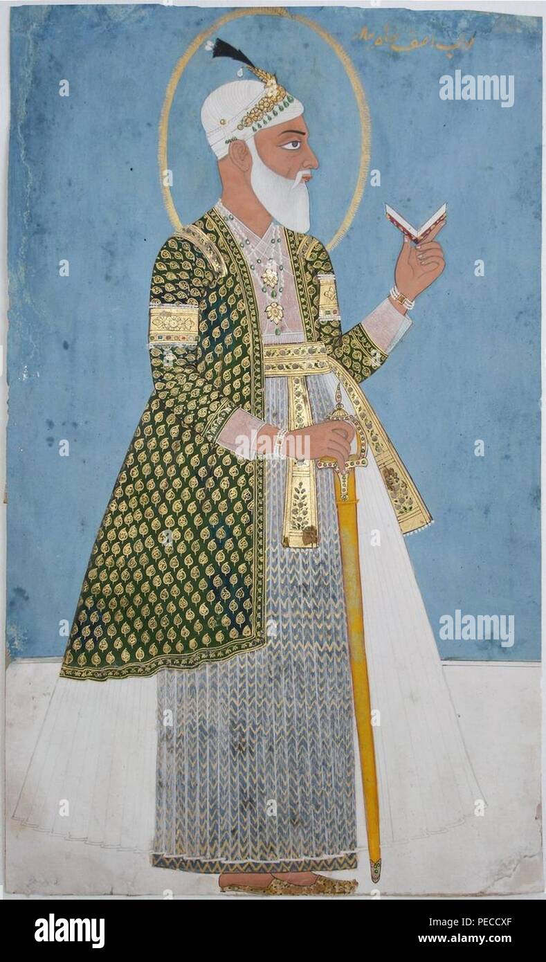 Asaf Jah I of Hyderabad Stock Photo - Alamy