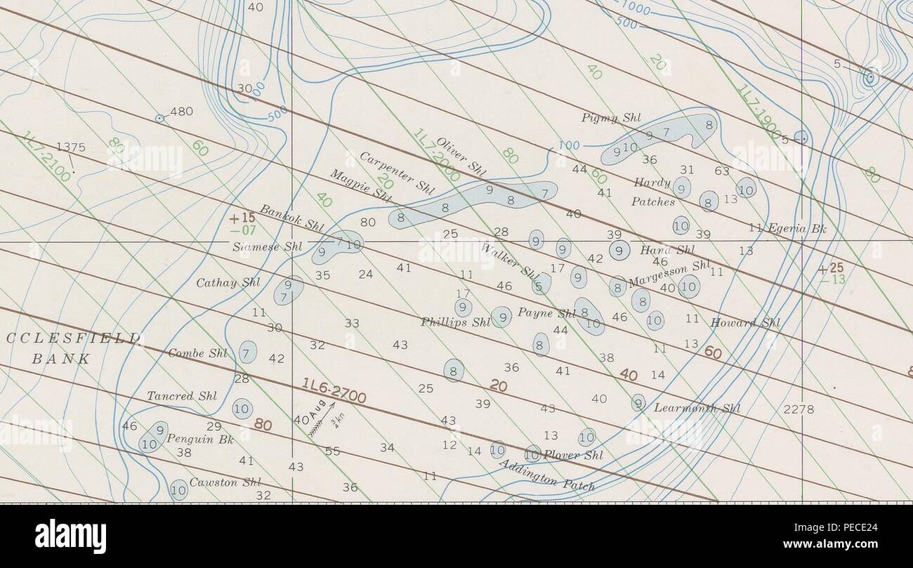 Asia - South China Sea - Mui Da Nang to Shen-Ch'uan Chiang including ...