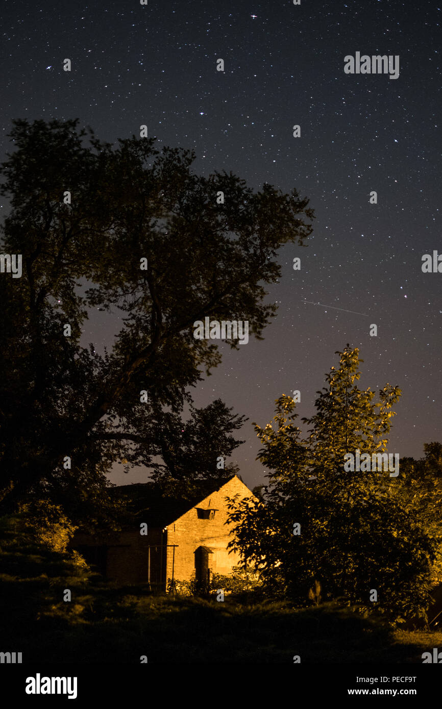 Rural landscape and night sky hi-res stock photography and images - Alamy