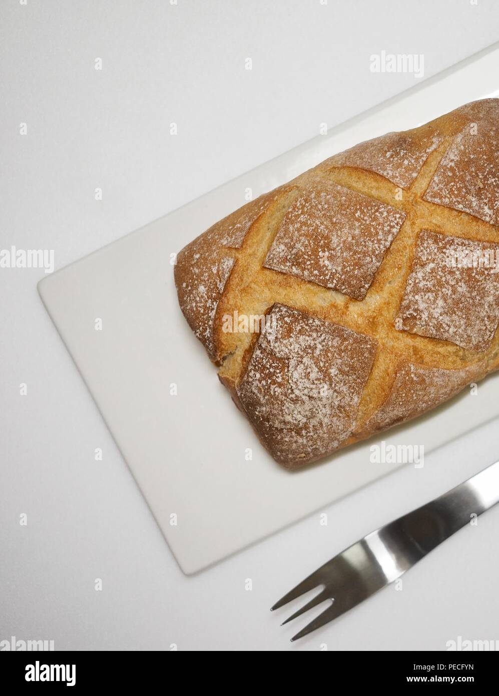 Square whole wheat bread Stock Photo - Alamy