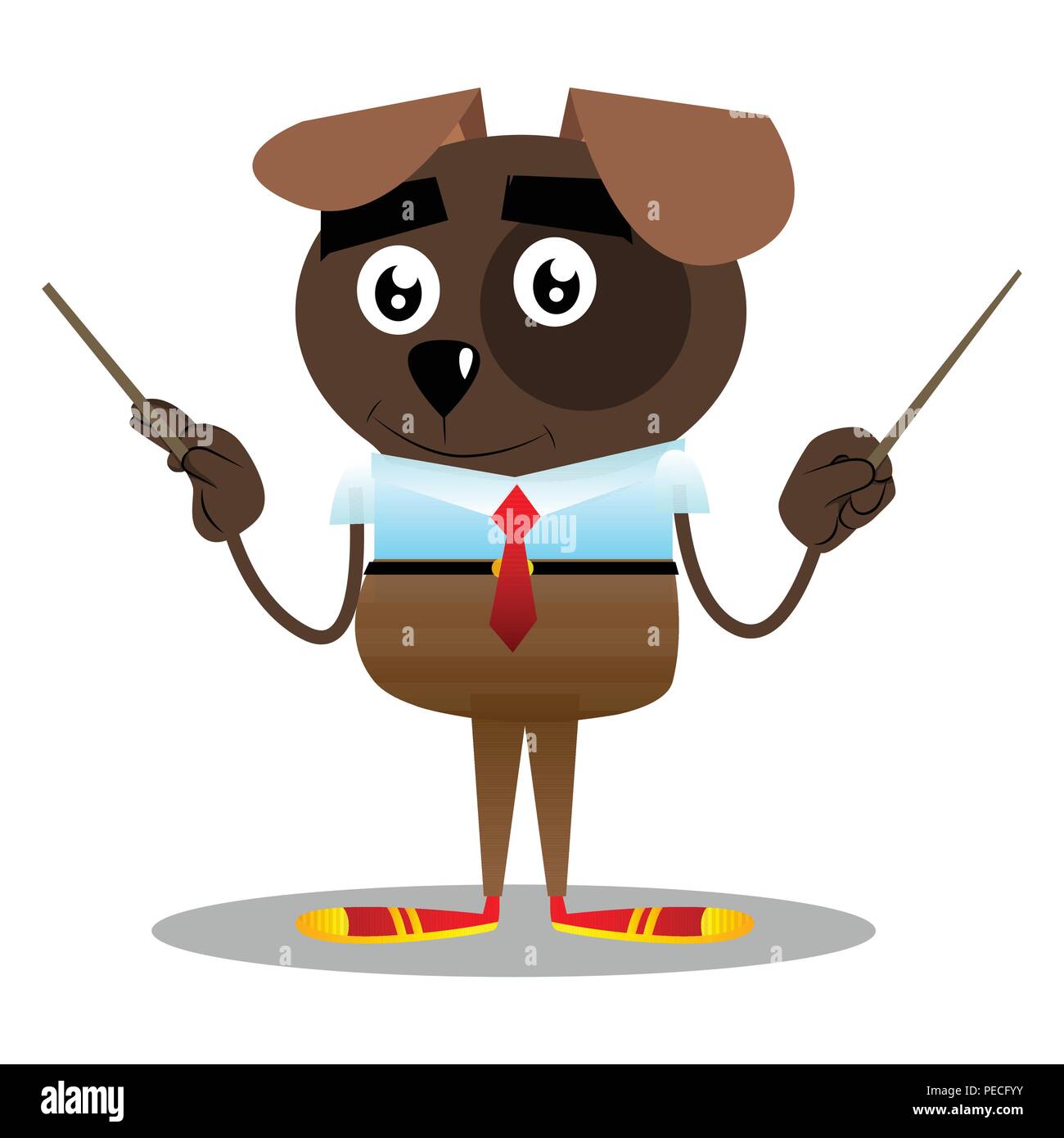 Conductor Of Orchestra Cut Out Stock Images & Pictures - Alamy