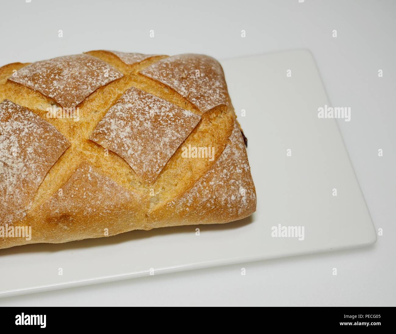 Square whole wheat bread Stock Photo - Alamy
