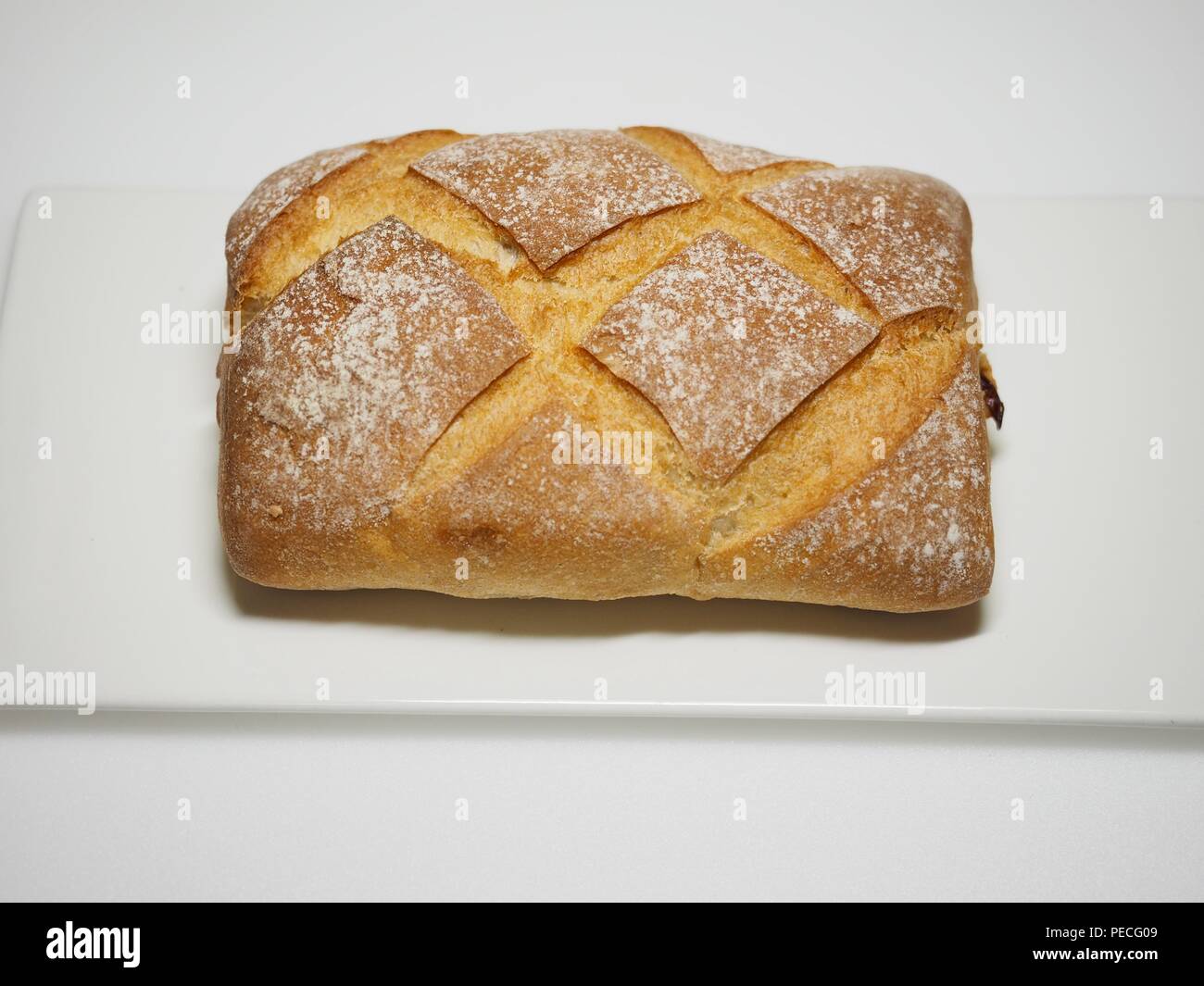Square whole wheat bread Stock Photo - Alamy