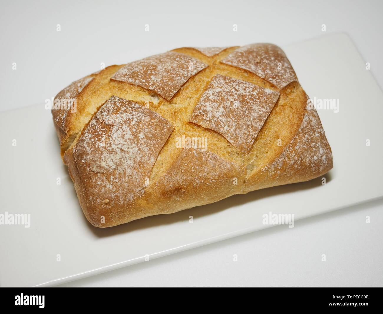 Square whole wheat bread Stock Photo - Alamy