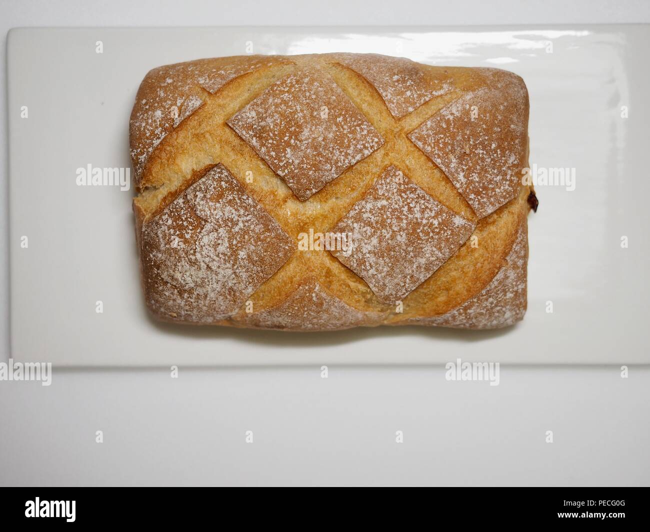 Square whole wheat bread Stock Photo - Alamy