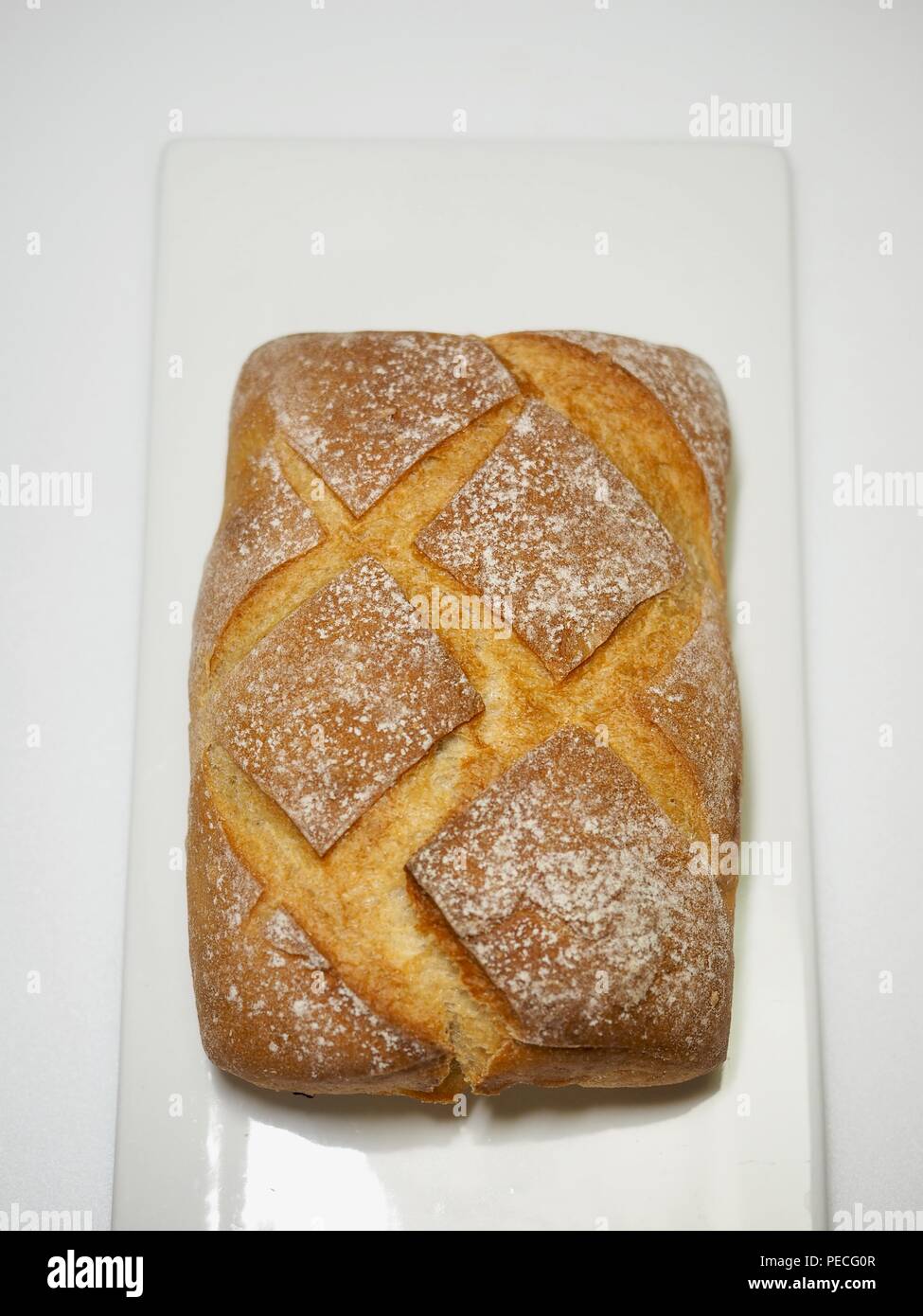 Square whole wheat bread Stock Photo - Alamy
