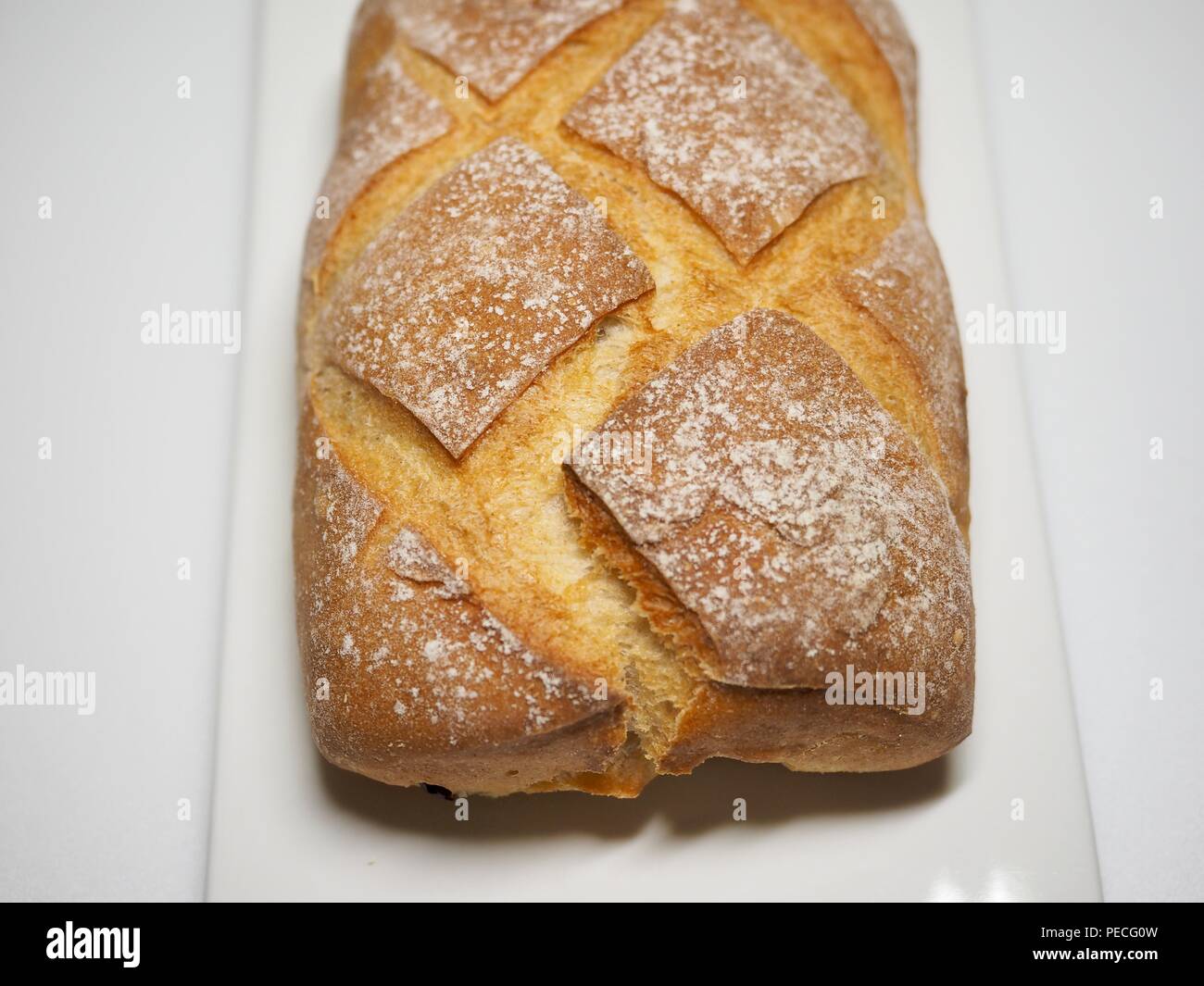 Square whole wheat bread Stock Photo - Alamy