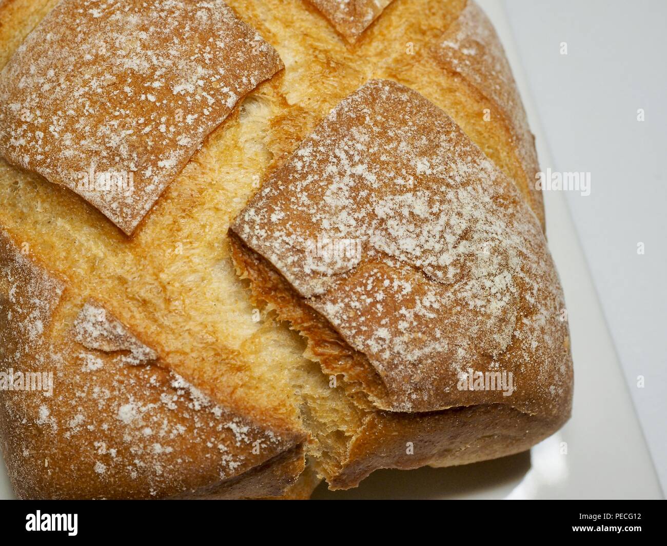 Square whole wheat bread Stock Photo - Alamy