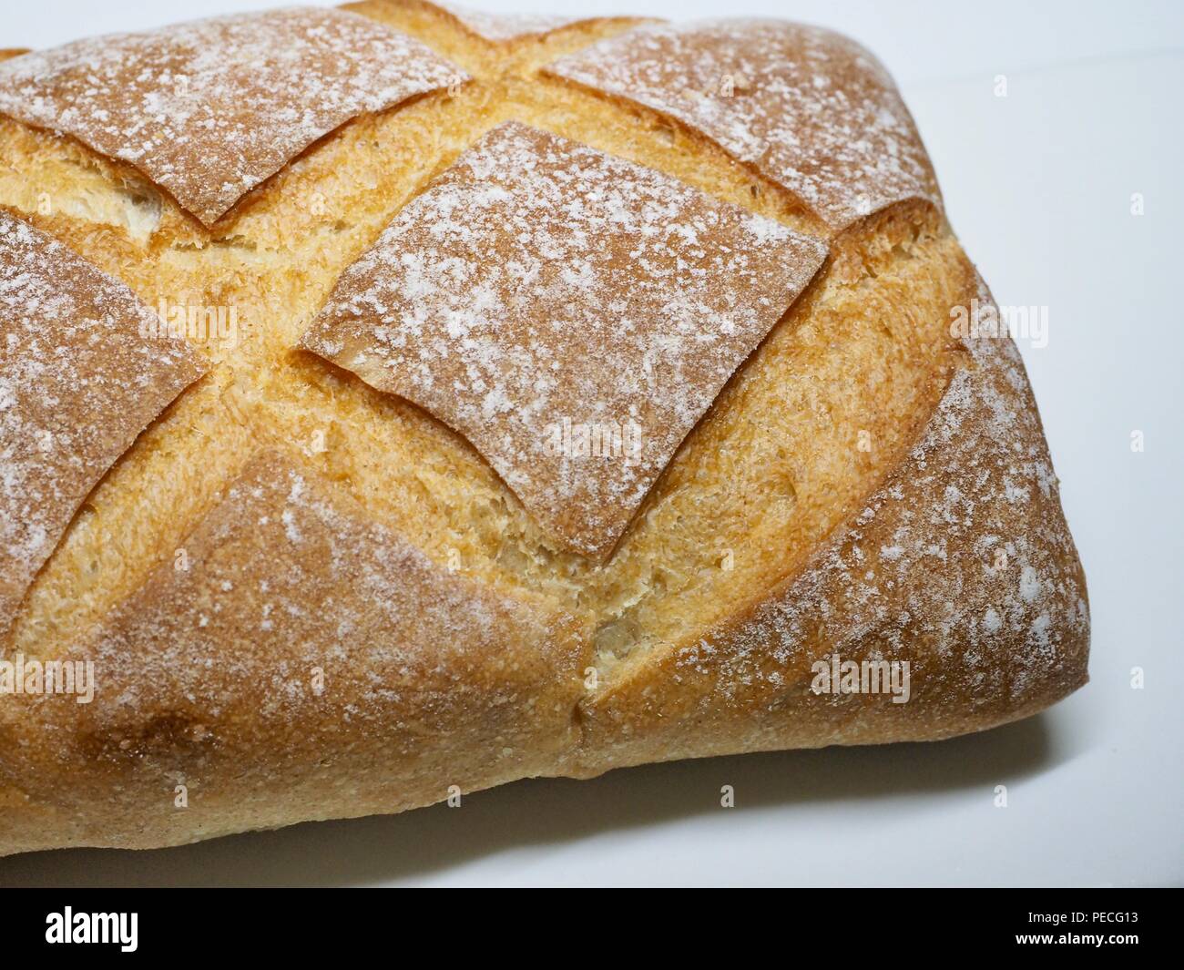 Square whole wheat bread Stock Photo - Alamy