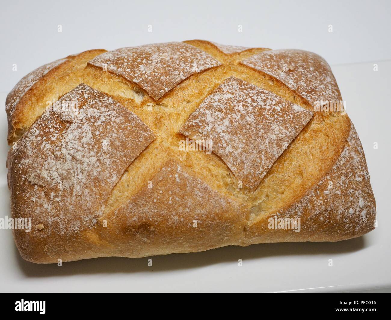 Square whole wheat bread Stock Photo - Alamy