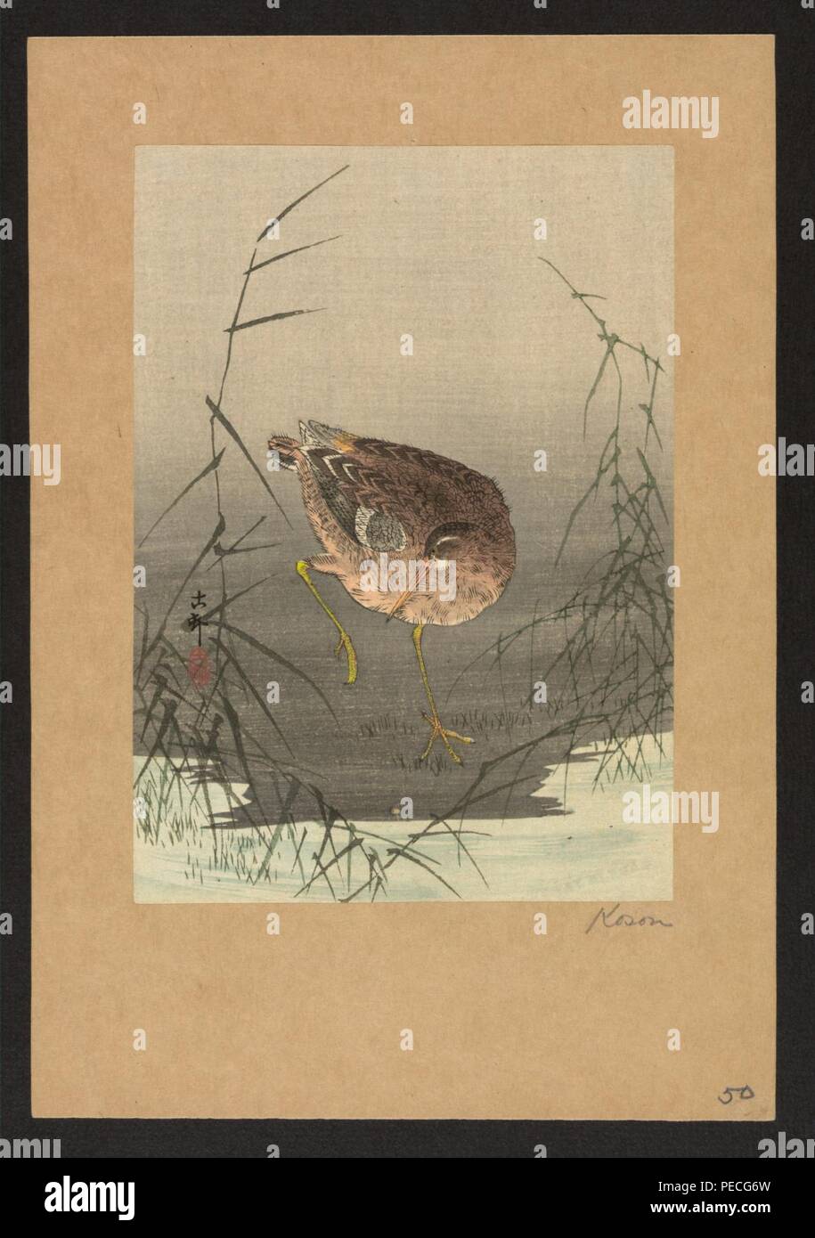 Ashi ni shigi hi-res stock photography and images - Alamy