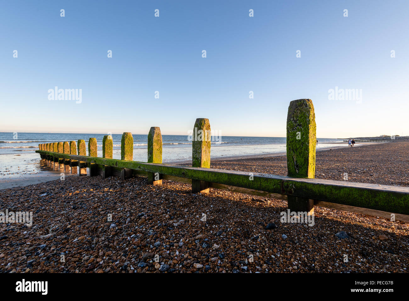 Lancing beach low tide hi-res stock photography and images - Alamy