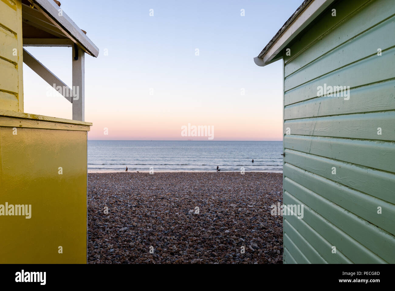 South Lancing is a shingle beach between Shoreham-by-Sea and Worthing ...