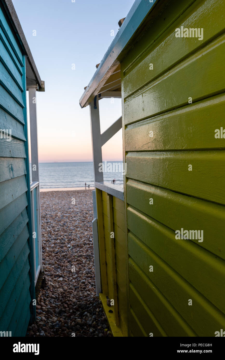 Shoreham beach huts hi-res stock photography and images - Alamy