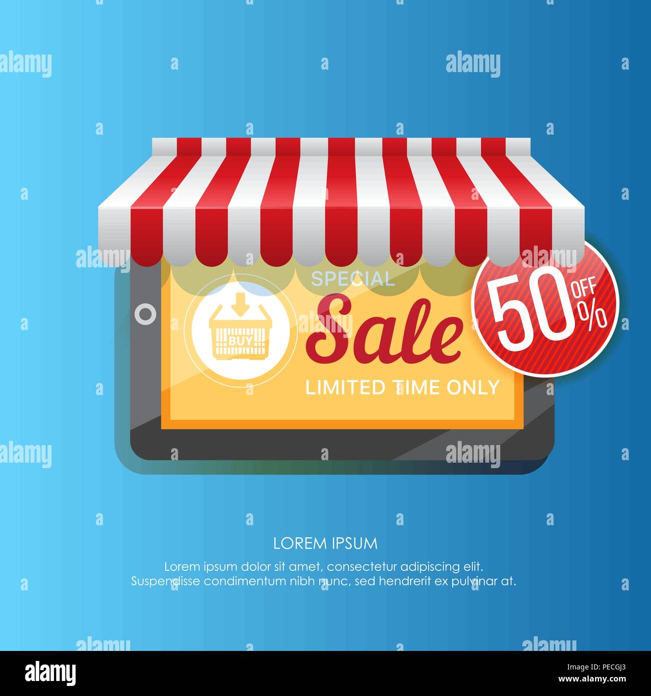 Sticker display Stock Vector Images - Alamy