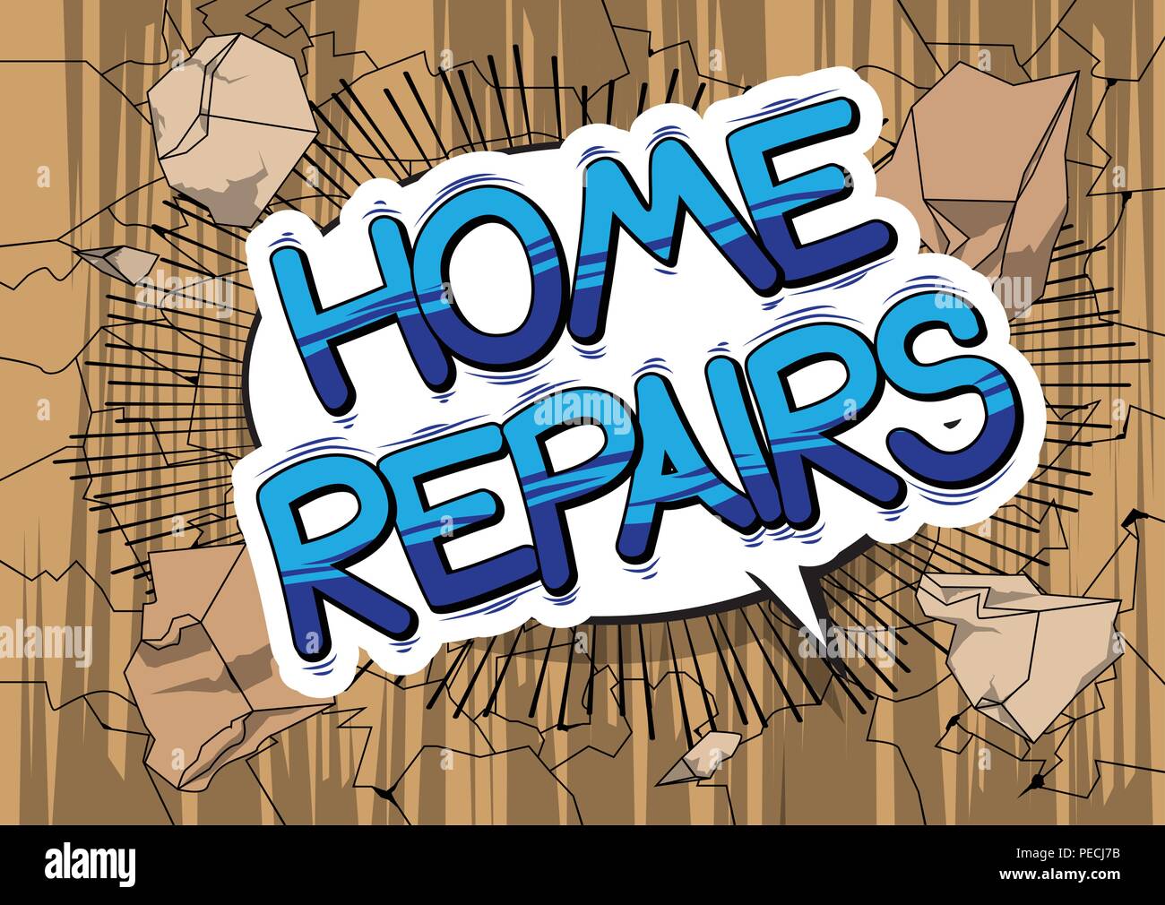 Restored house Stock Vector Images - Alamy