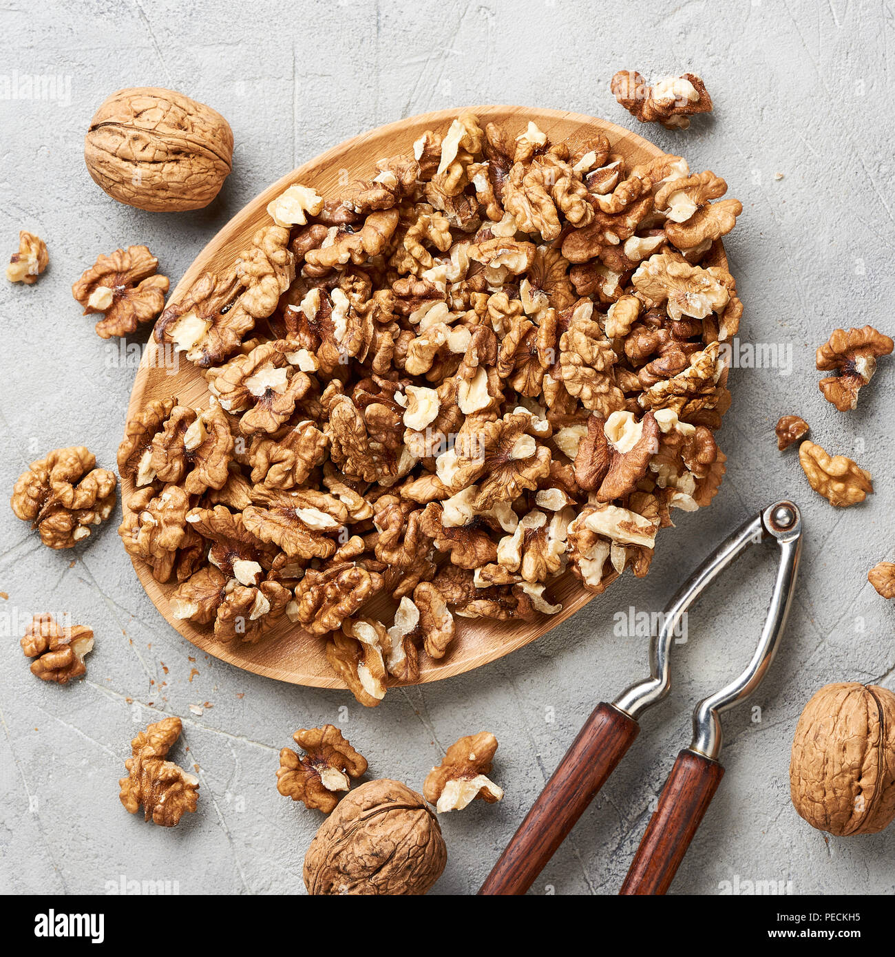 Wooden nutcracker whole walnut hi-res stock photography and images - Alamy