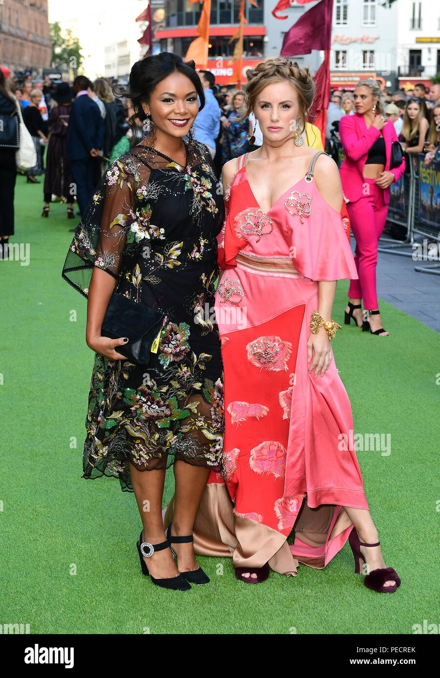 Bronte Norman-Terrell (left) and Kirsty J. Curtis attending the world ...