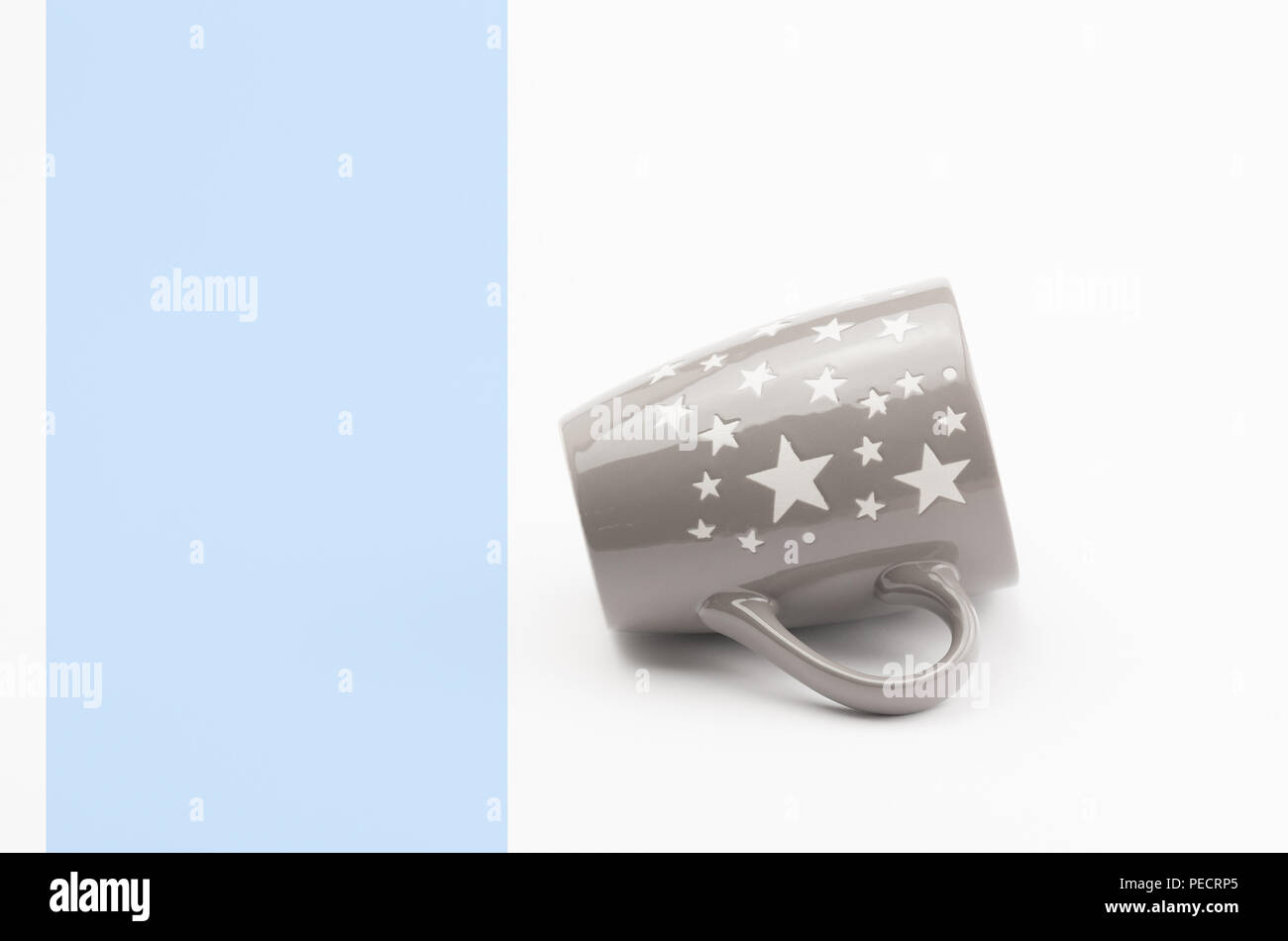 modern stars decorated tea cup Stock Photo - Alamy