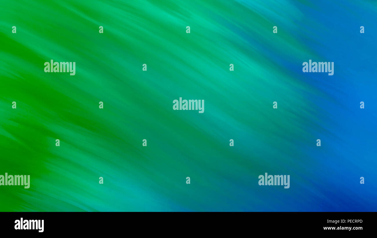 Beautiful abstract hand-drawn watercolor background. Blue, green colors ...