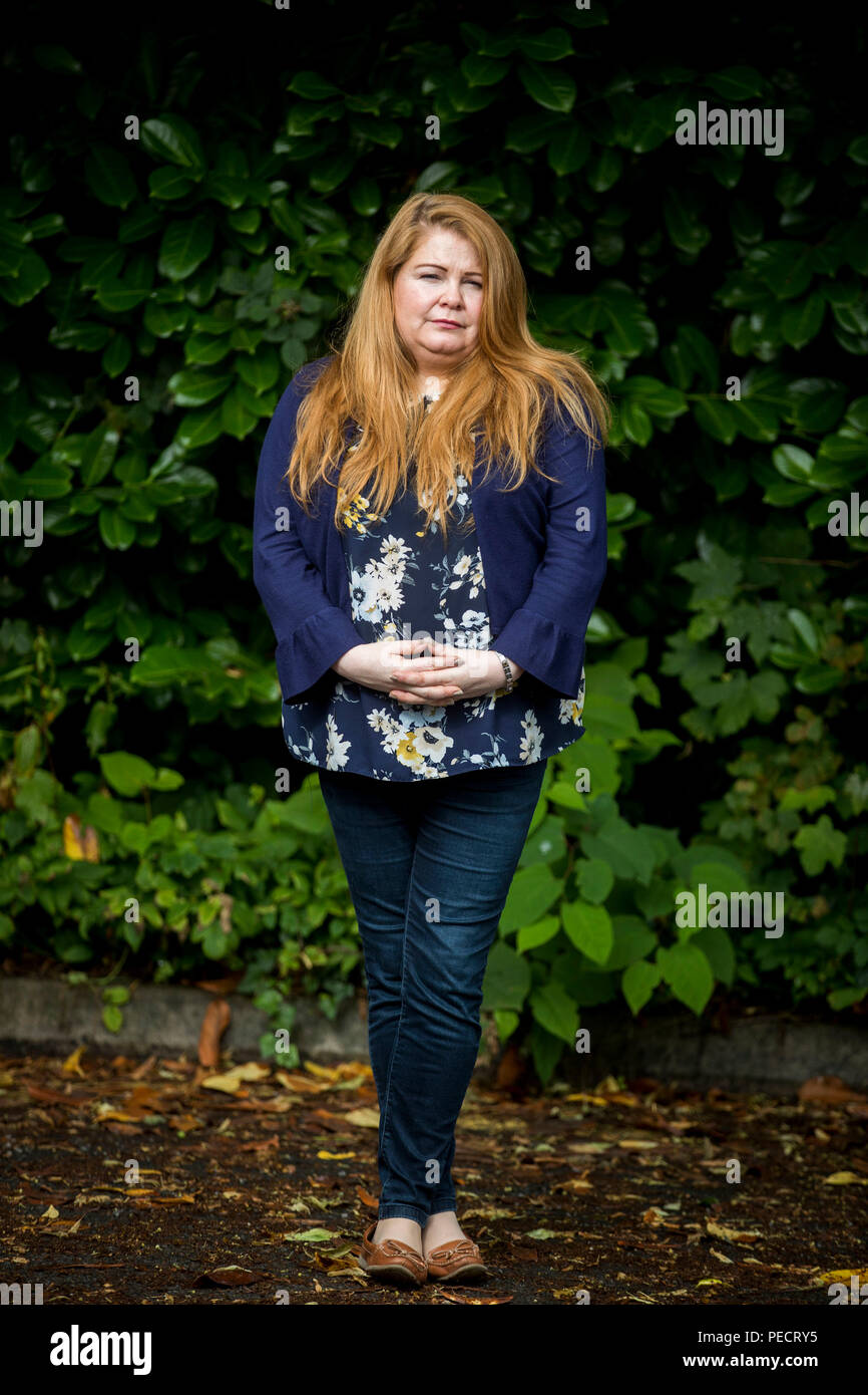 Cat Wilkinson, daughter of Michael Gallagher, outside the offices of ...