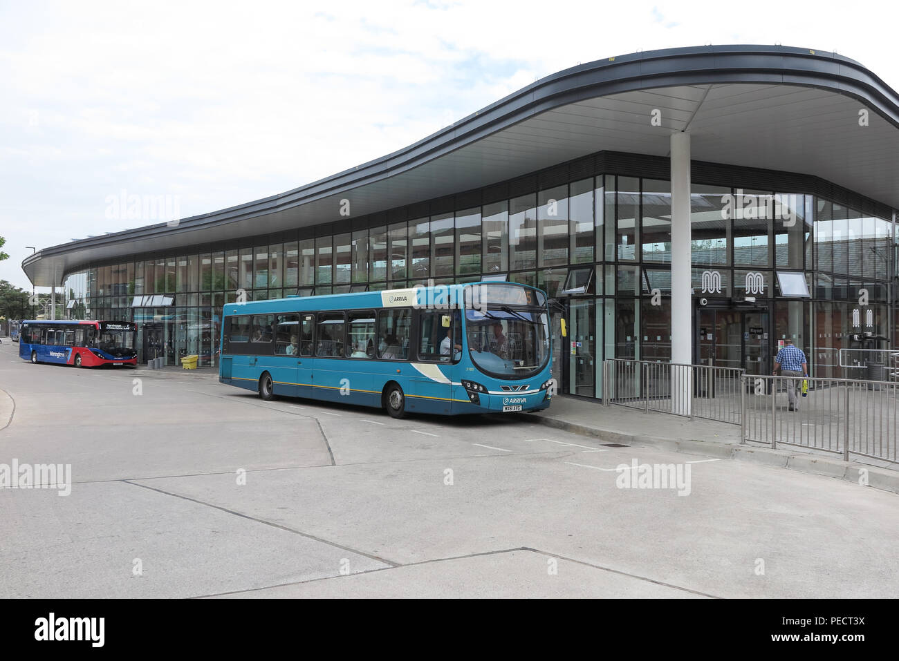 Manchester bus stop hi-res stock photography and images - Alamy