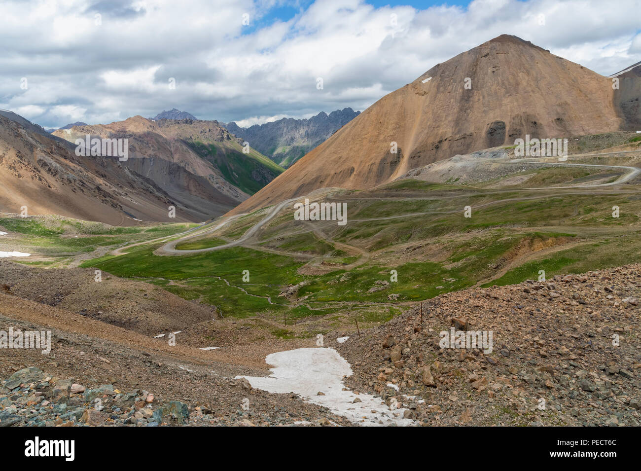 Sary Jaz valley, Issyk Kul region, Kyrgyzstan Stock Photo - Alamy
