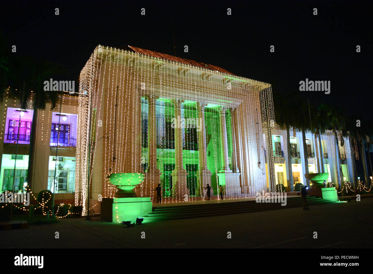 Lahore, Pakistan. 12th Aug, 2018. A mesmerizing view of the Punjab ...