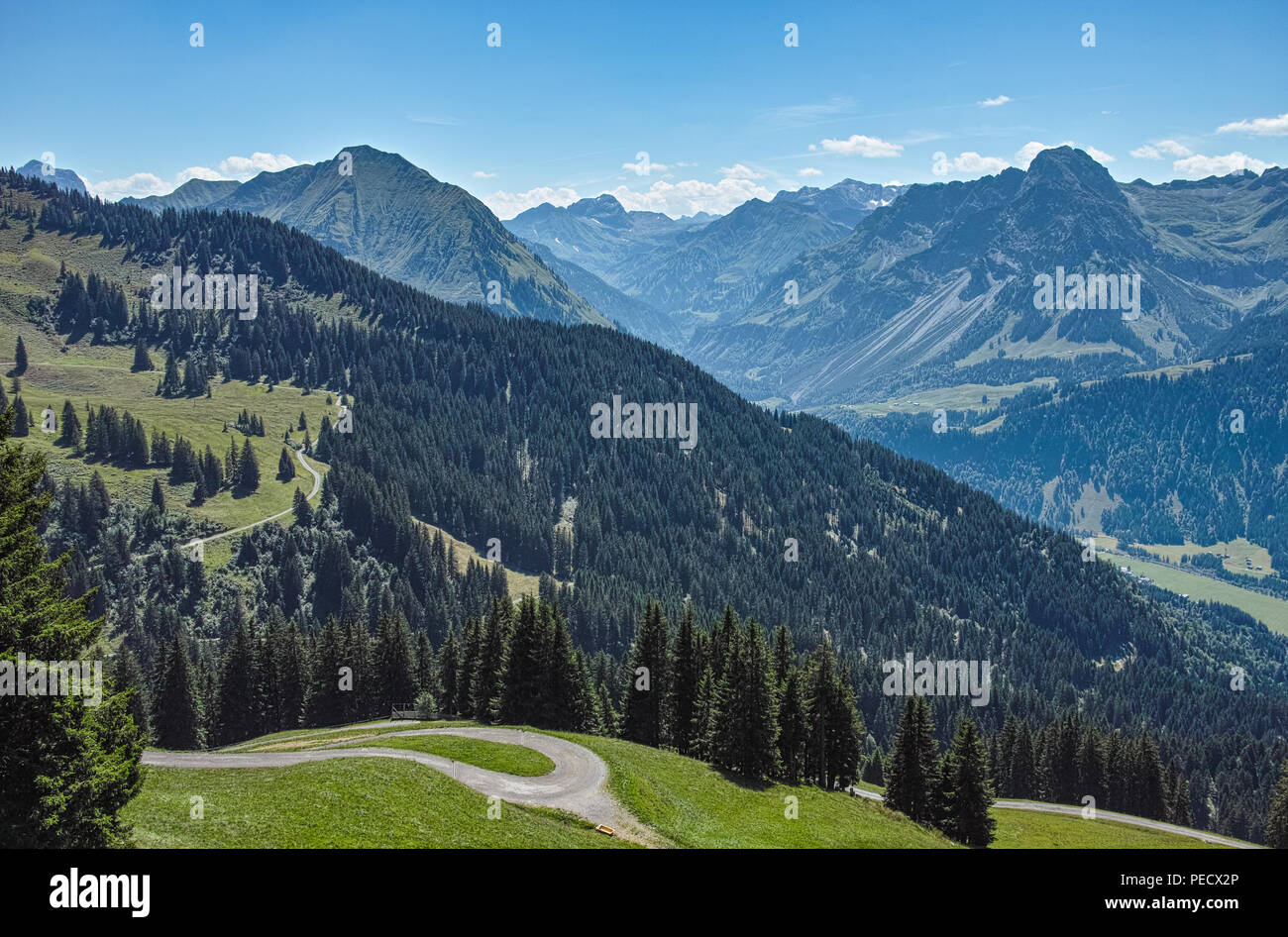 Alps Austria Landscape Stock Photo - Alamy