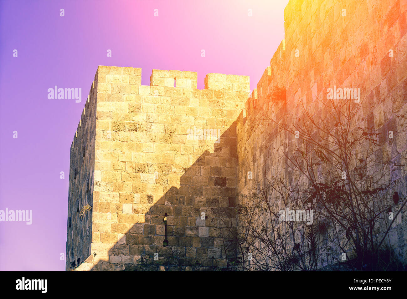Jerusalem wall texture hi-res stock photography and images - Alamy
