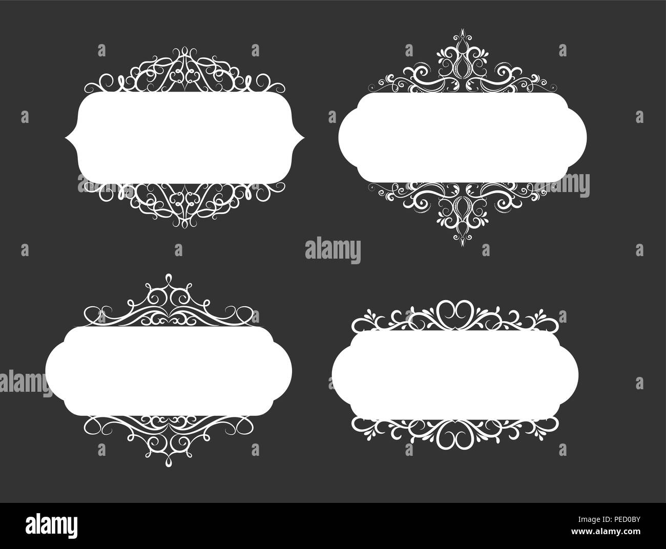 Vector illustration of old style label Stock Vector Image & Art - Alamy