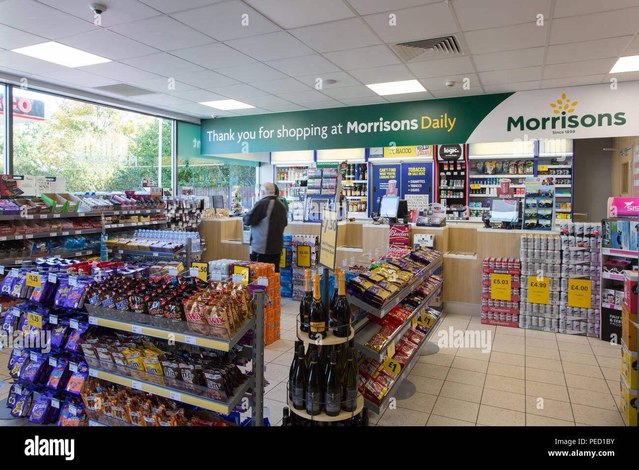 Shoppers Morrisons Supermarket High Resolution Stock Photography and ...
