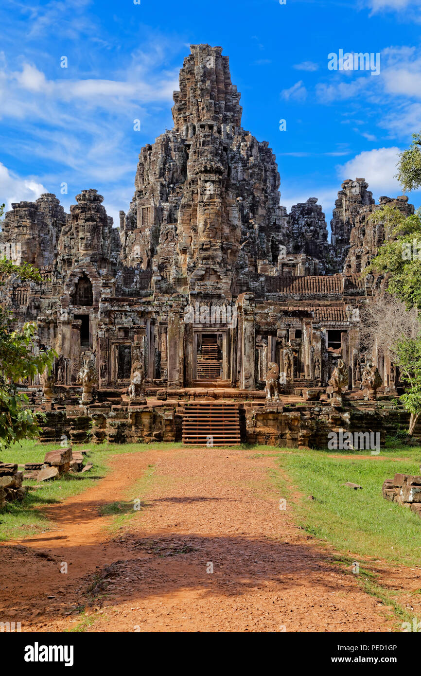 Entering The Bayon Temple Complex, Siem Reap, Cambodia Stock Photo - Alamy