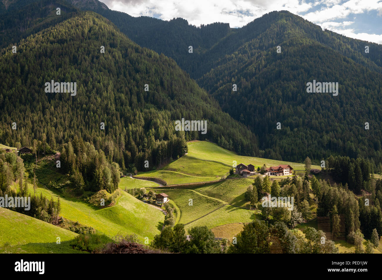 The Rugged Mountain Ranges of the Italian Dolomites Stock Photo - Alamy