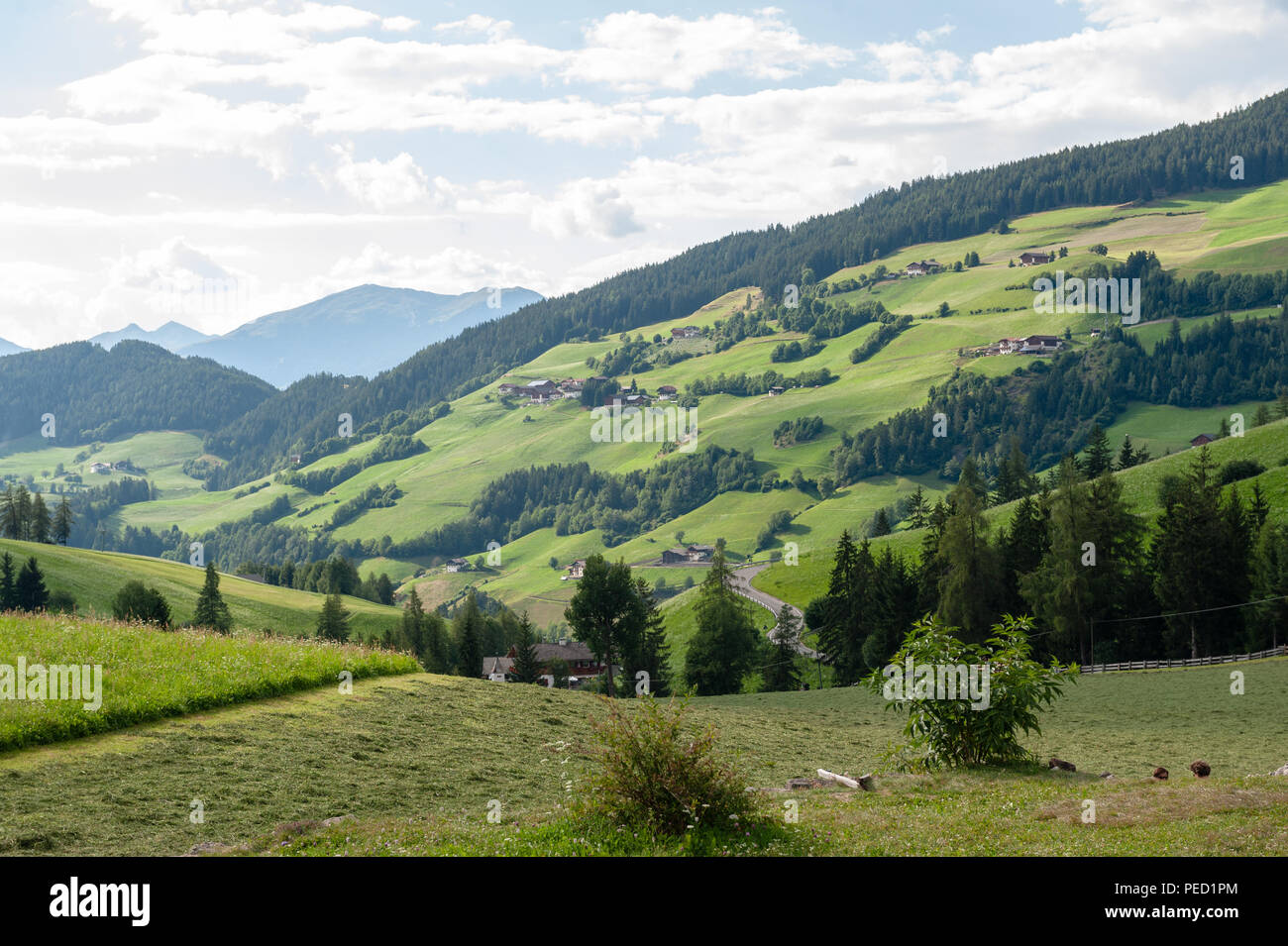 The Rugged Mountain Ranges of the Italian Dolomites Stock Photo - Alamy