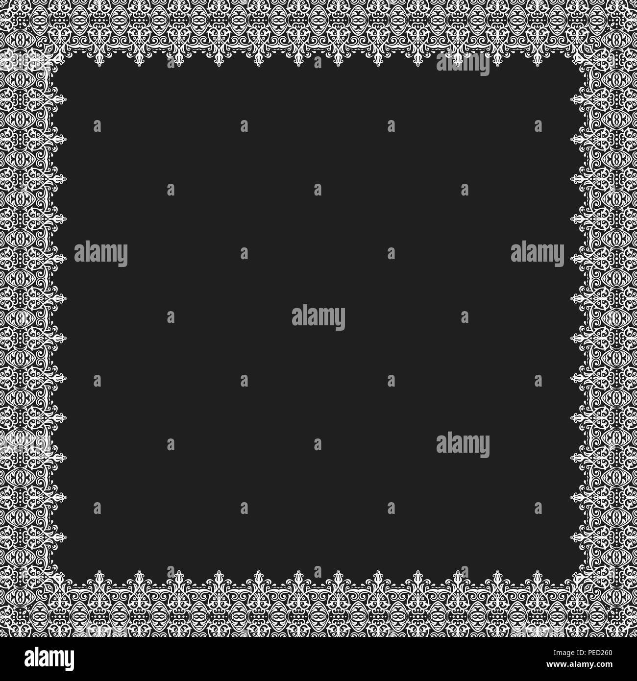 Baroque border frame hi-res stock photography and images - Alamy