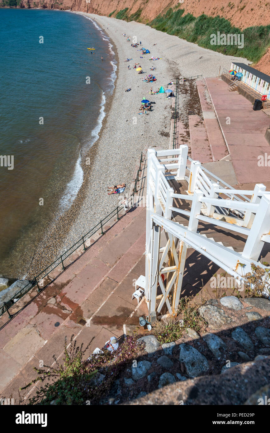 Jacob's ladder beach devon hi-res stock photography and images - Alamy