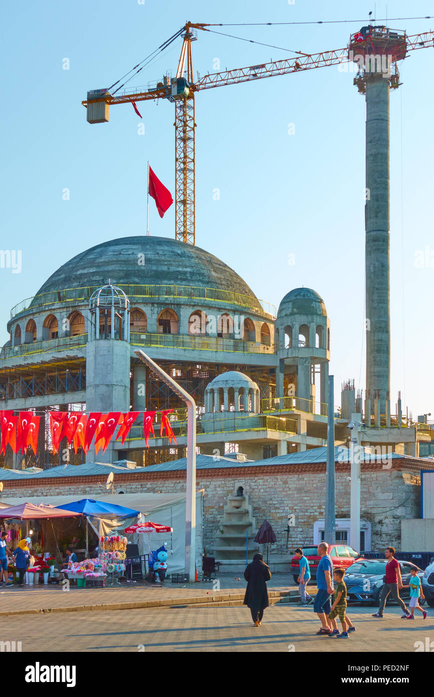 Istanbul building construction hi-res stock photography and images - Alamy