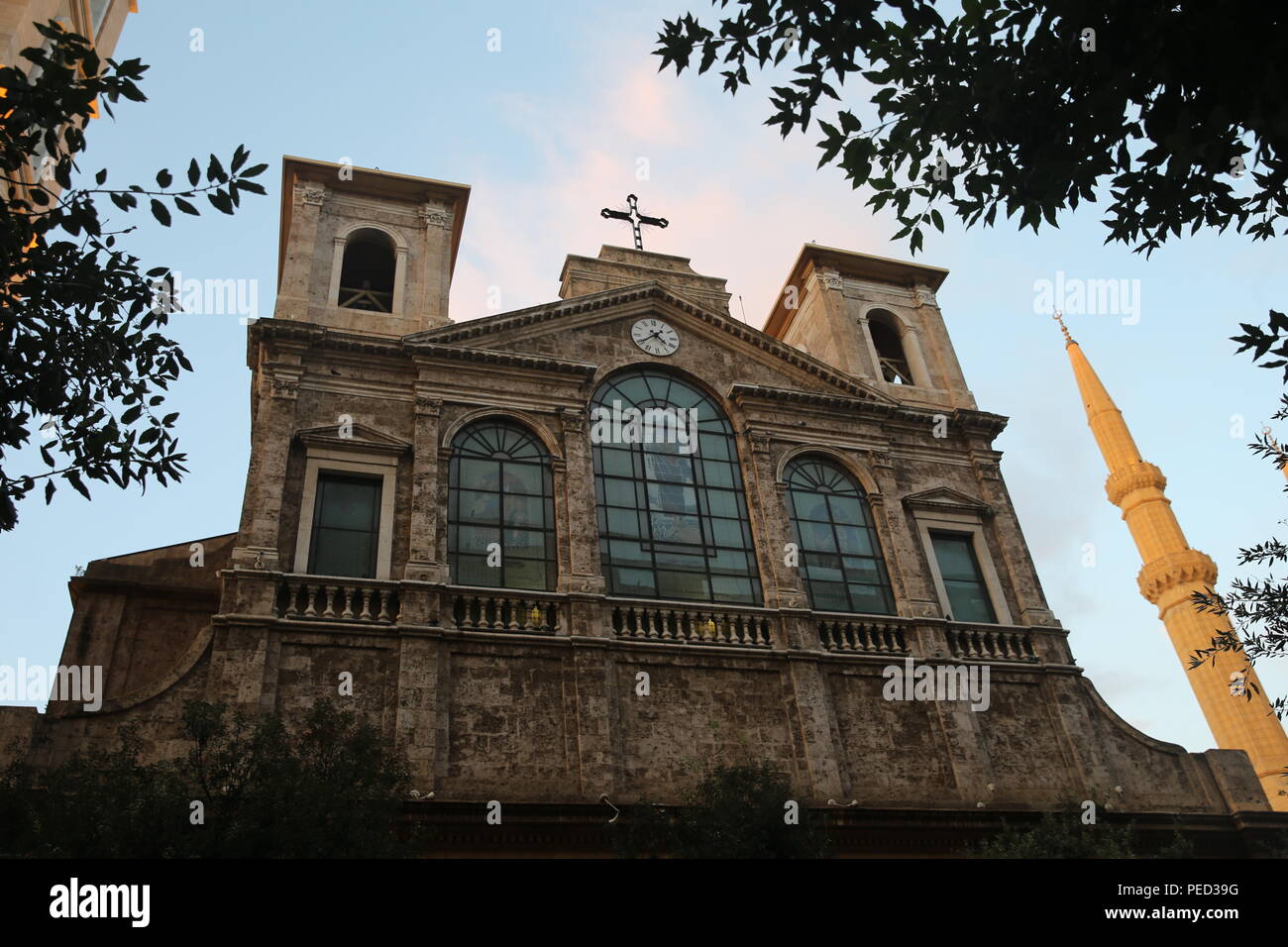 Beirut saint george maronite cathedral hi-res stock photography and ...