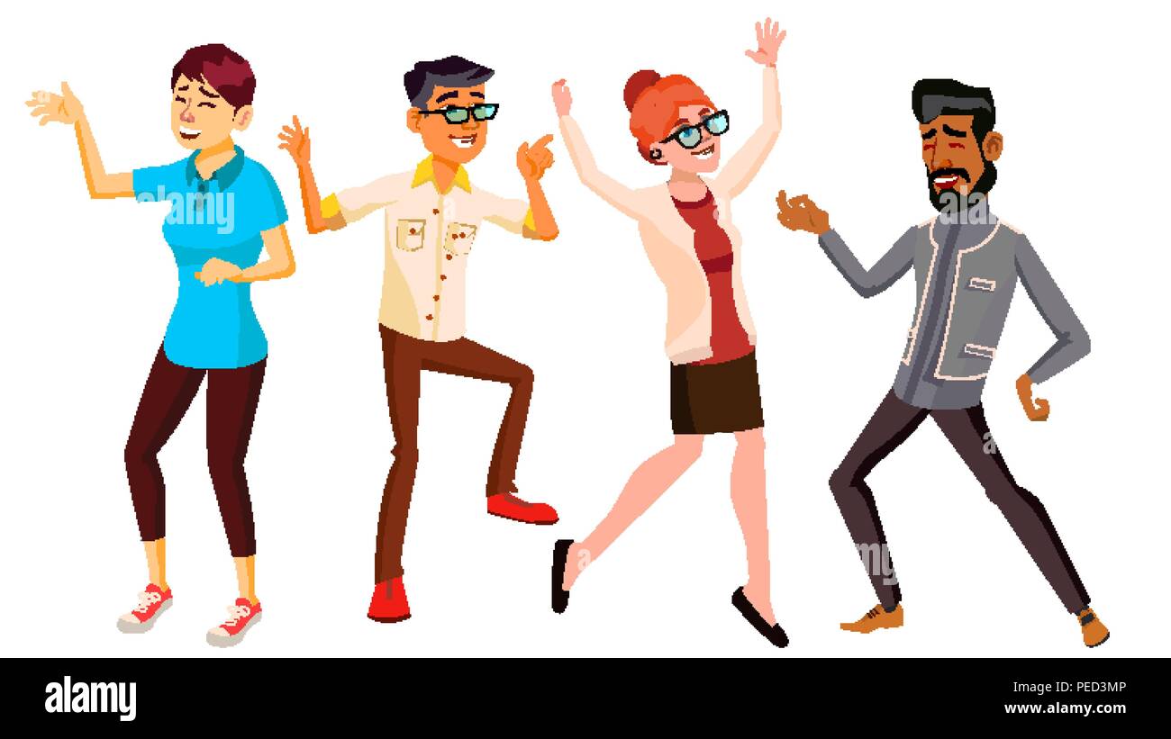 Animated Group Dance