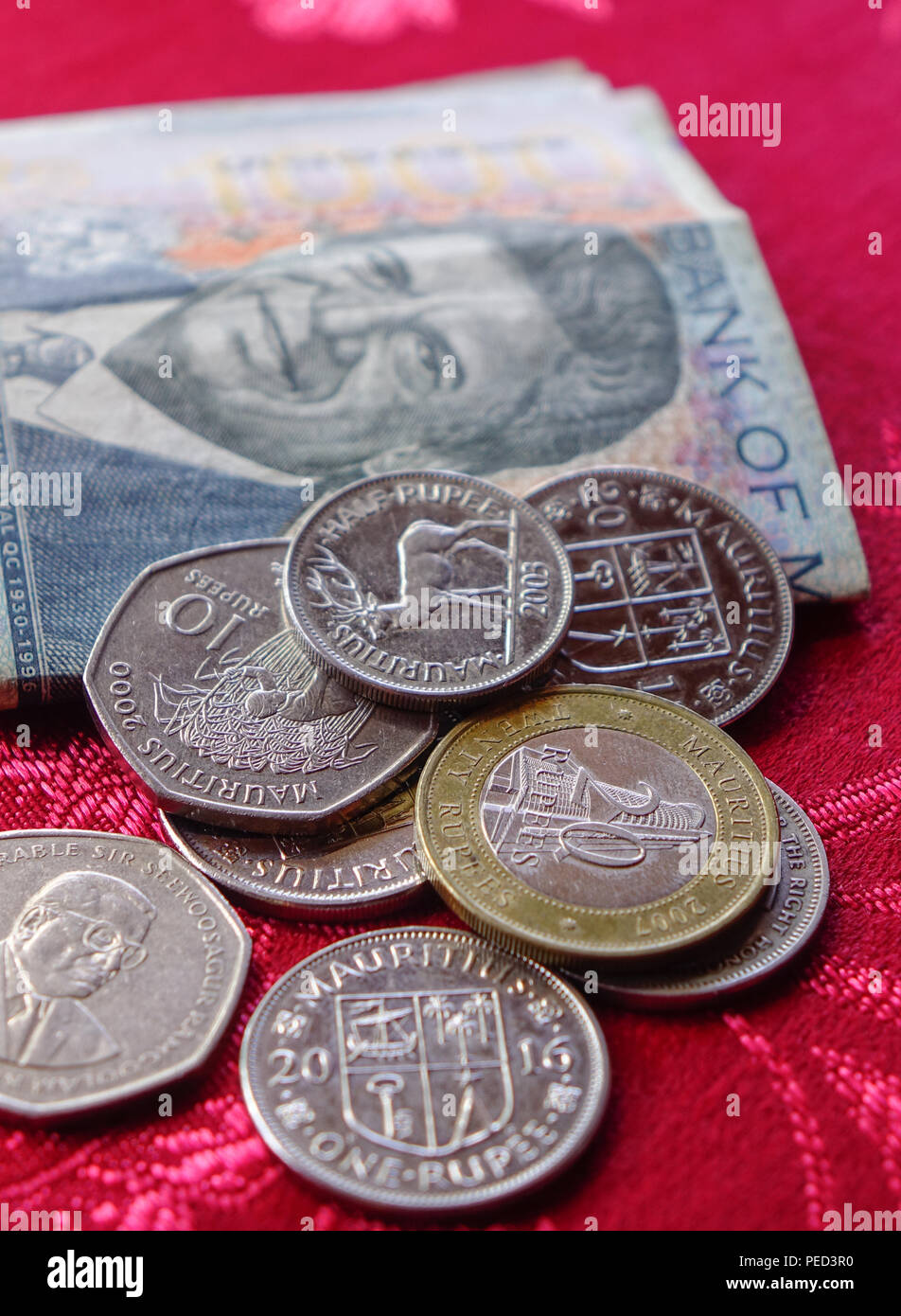 Mauritius rupee money currency hi-res stock photography and images - Alamy