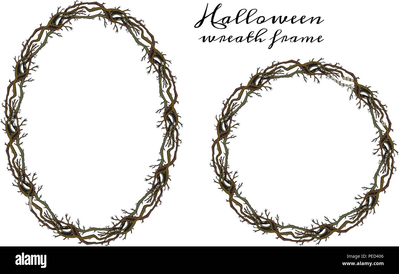 Invitation oval Stock Vector Images - Alamy