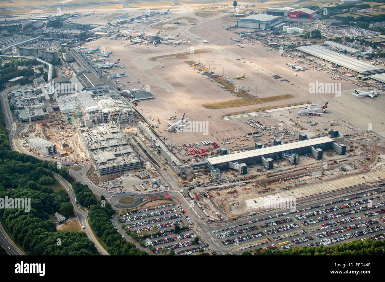 Manchester Airport Manchester Airport Departures Stock Photos Free
