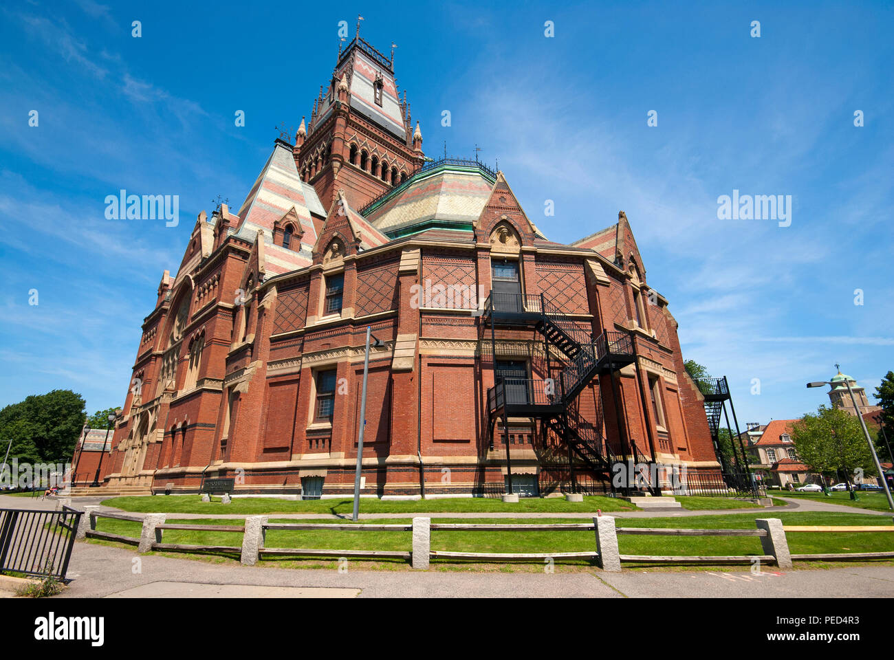 Memorial Hall at Harvard University, Cambridge, Boston, Middlesex ...
