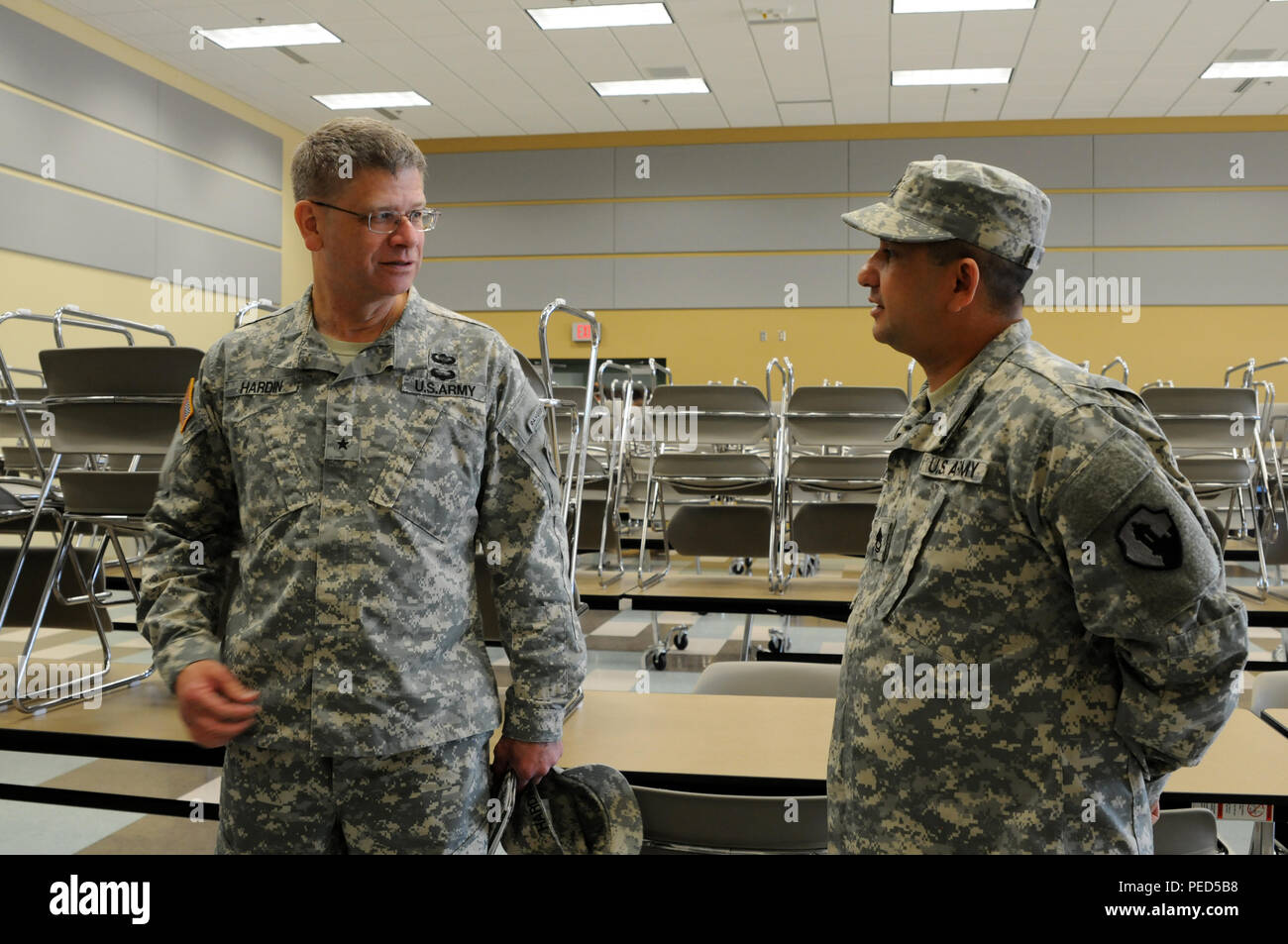 Brig. Gen. Kurt Hardin, deputy commanding general of the 79th ...
