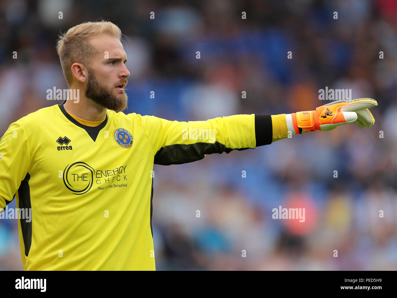 Shrewsbury Town goalkeeper Joel Coleman Stock Photo - Alamy