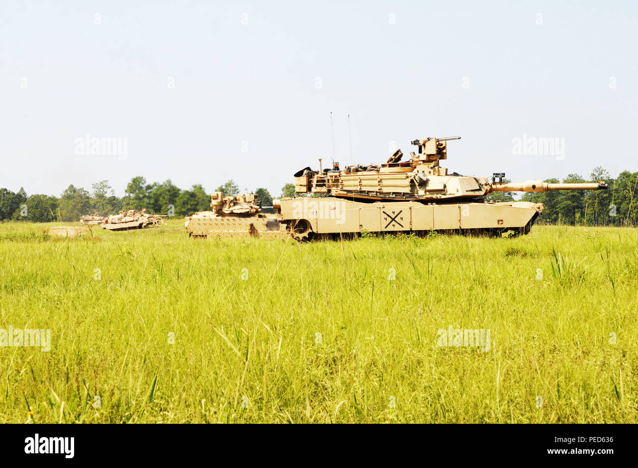 Soldiers with the 155th Armored Brigade Combat Team were able to show ...