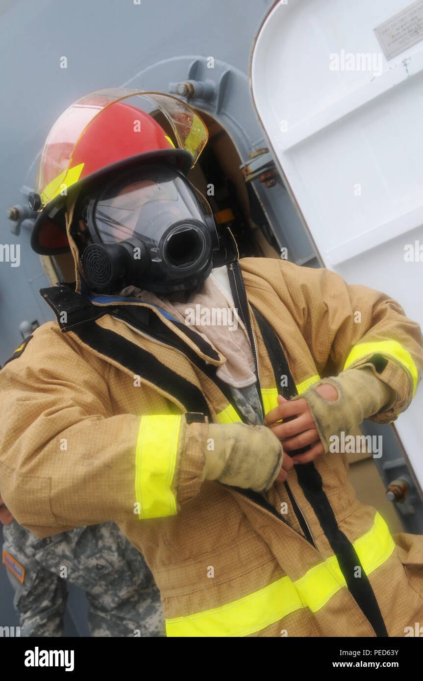 U.S. Army Reserve Spc. Gabriel Pena, a watercraft operator with the ...